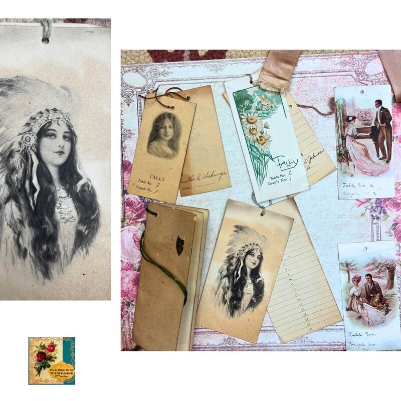 Antique Dance Cards - Etsy