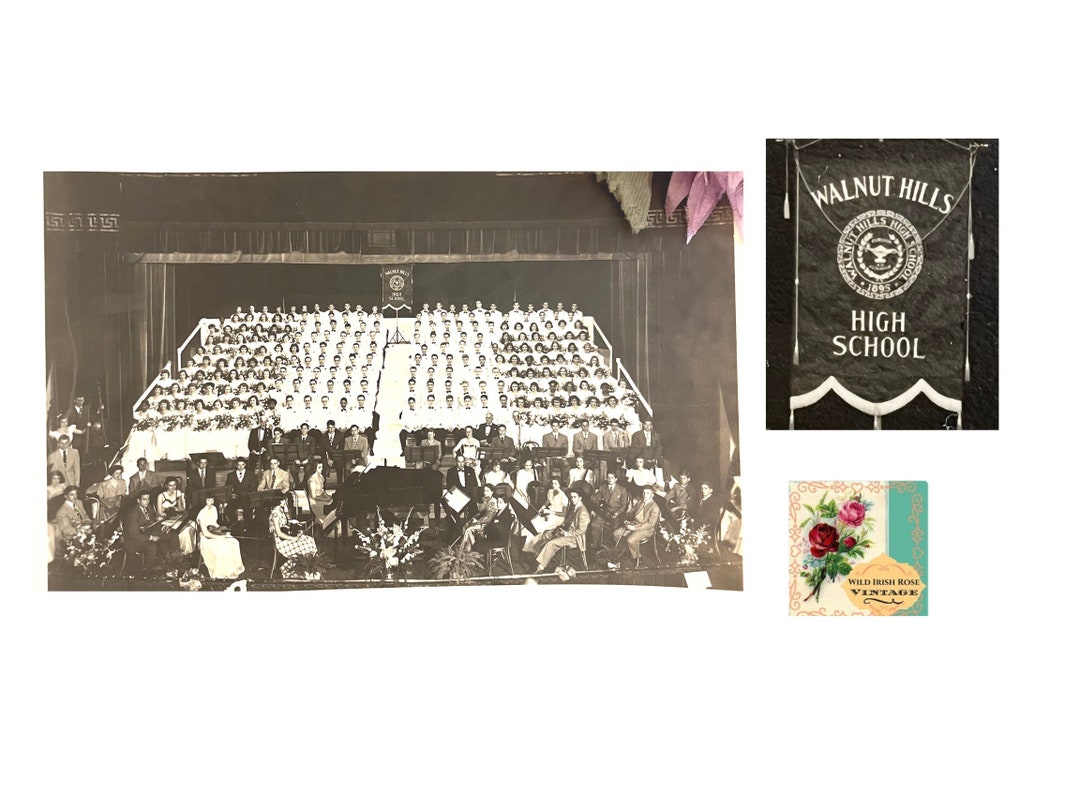 Vintage 1948 Class Graduation Photo Vintage Midcentury School ...