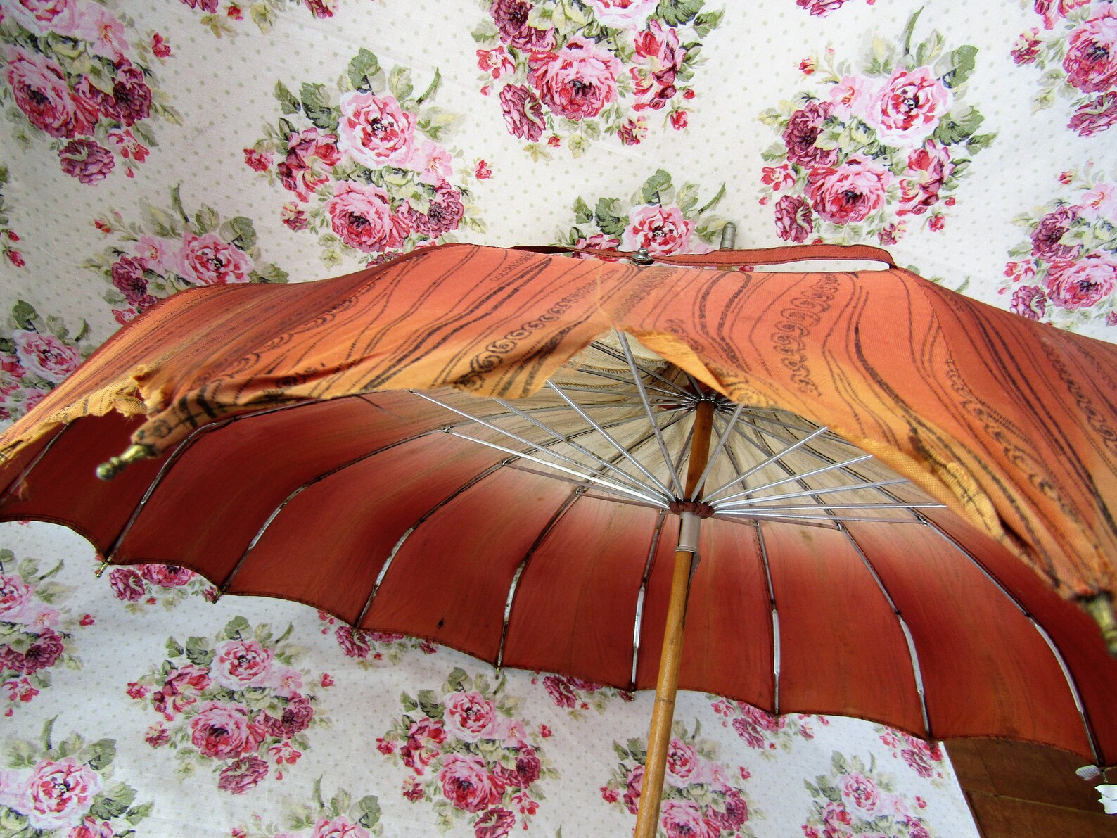 Antique Parasol 1800s Parasol Victorian Pagoda Parasol Unusual | Etsy