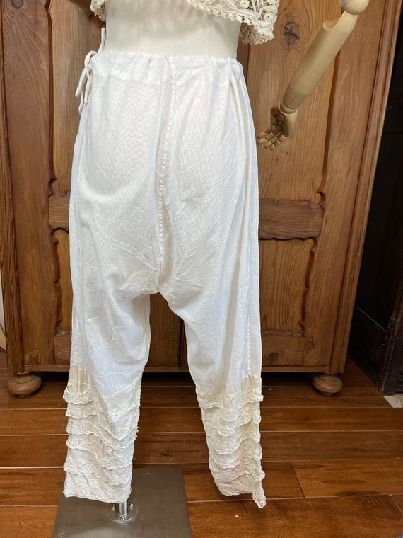 Antique Victorian Pantaloons 1800’s Long Bloomers Lad… - Gem