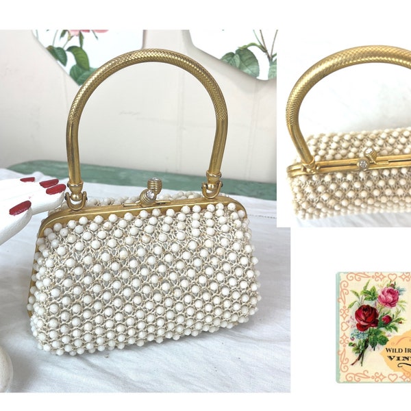 Vintage Beaded Purse - Etsy