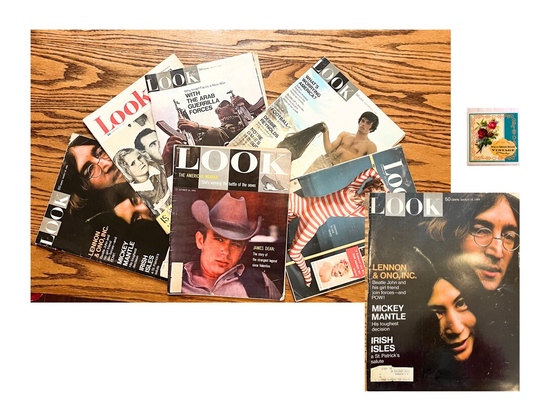 Look Magazine 1950s & 1960s Vintage Look Magazine - Etsy