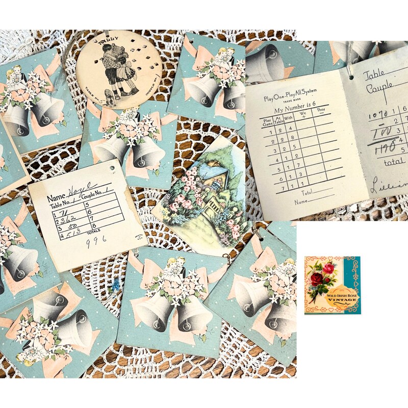 Bridge Tally Cards - Etsy