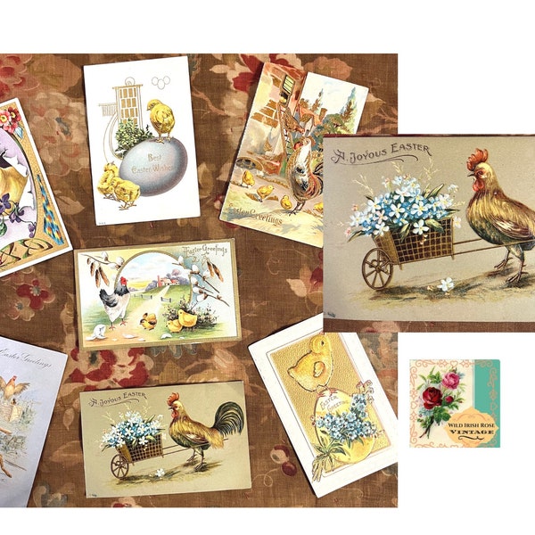 Easter Postcard - Etsy