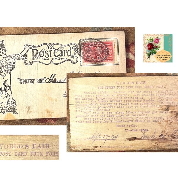 Worlds Fair Postcard - Etsy