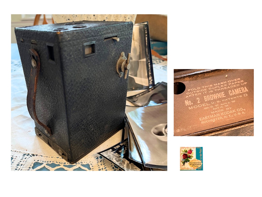 Vintage Kodak Box Camera 1930’s Brownie Box Camera Brownie No 2 Camera ...