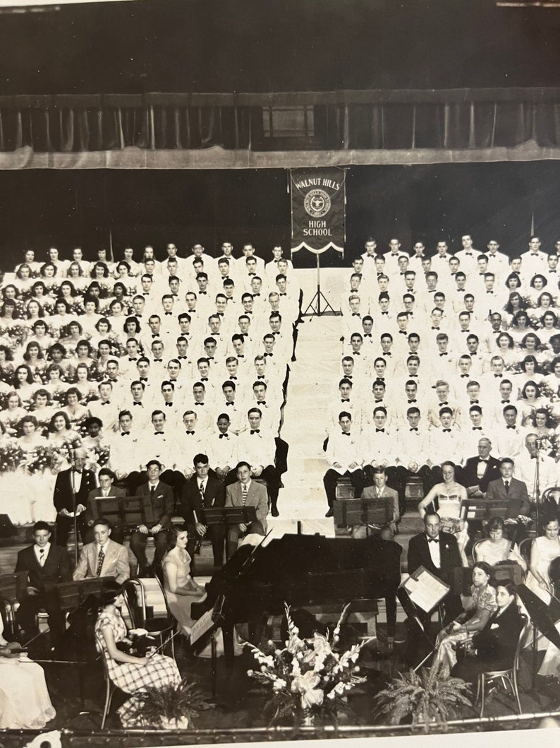 Vintage 1948 Class Graduation Photo Vintage Midcentury School - Etsy