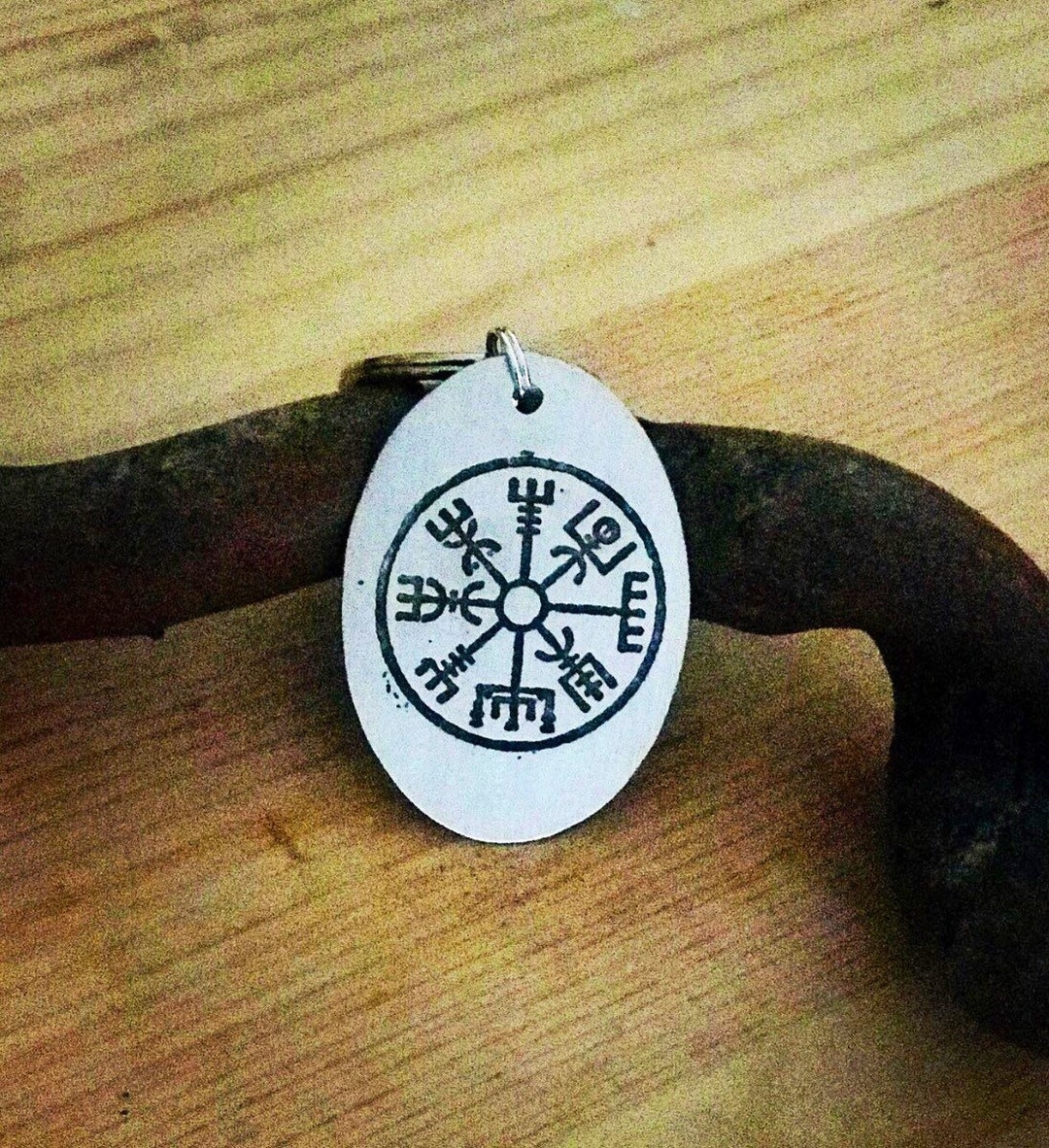 Runic Circle Runes Viking Pet Tags Pet ID Tag Dog Tag Dog Tags Custom ...