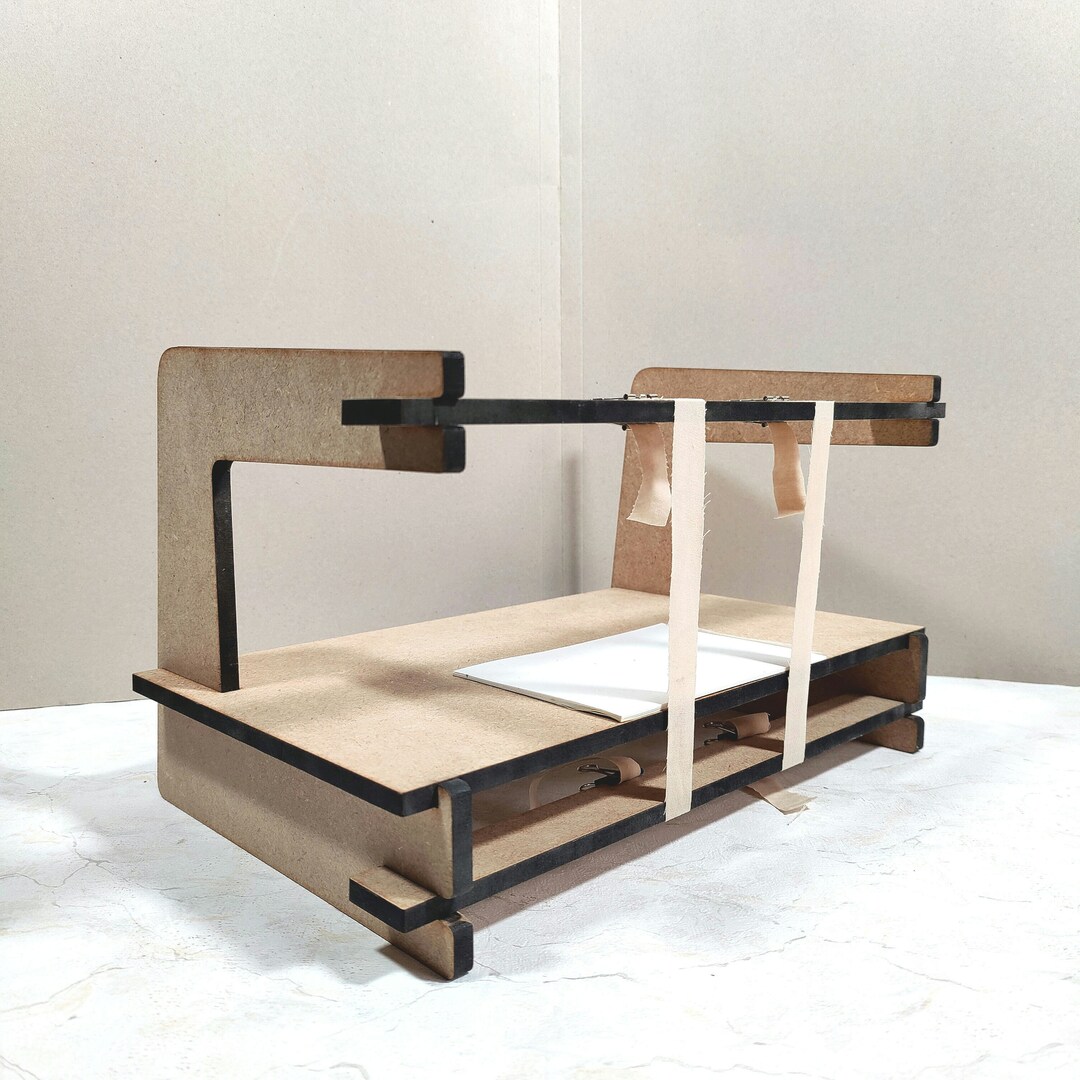 Portable Book Binding Sewing Frame: MDF Craft Tool A4 and US Letter ...