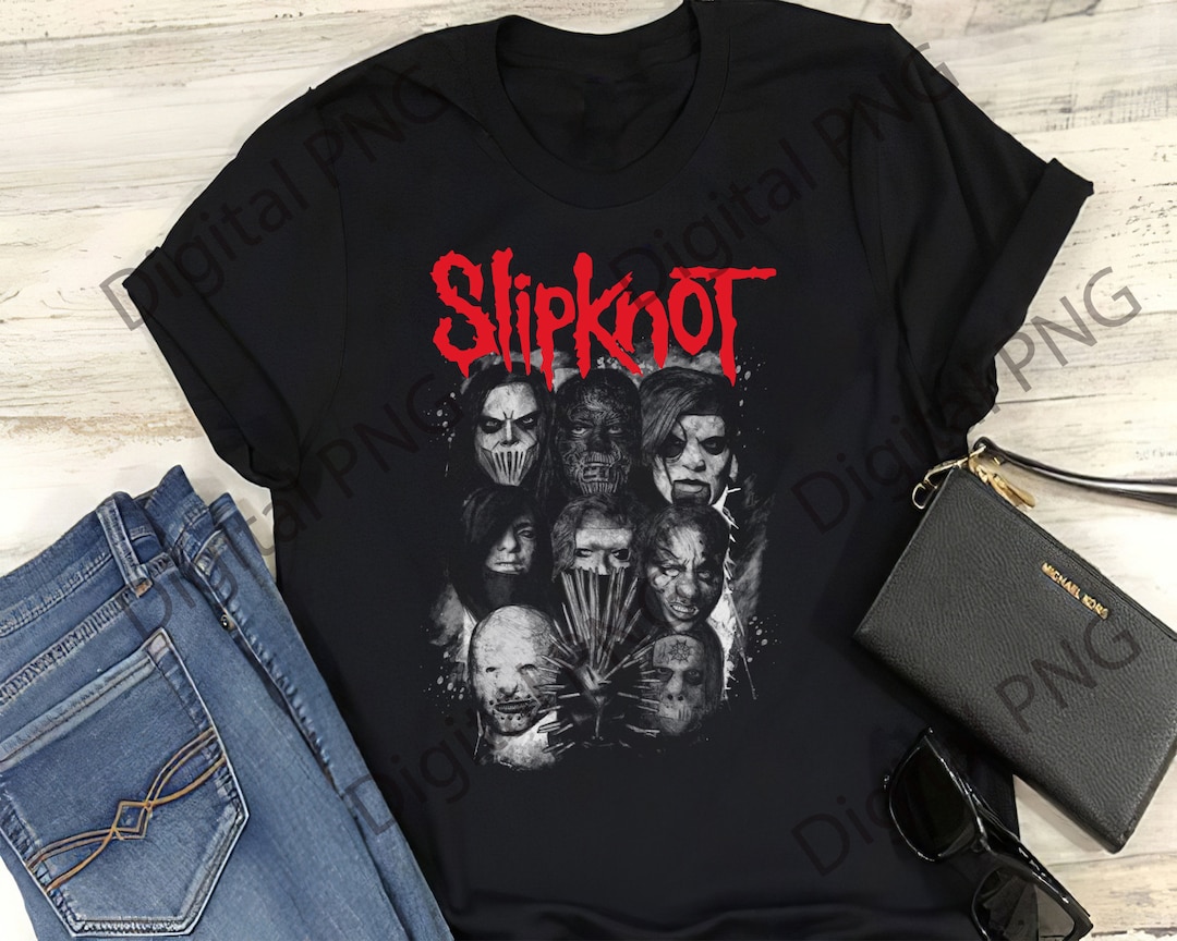 SLIPKNOT Rock Bands Designs Png |classic Rock Band Design | Rock ...