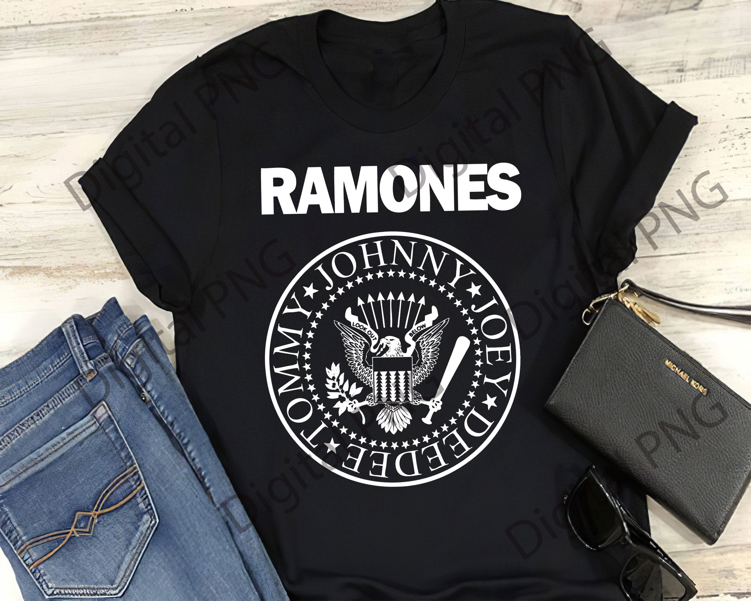 RAMONES Rock Bands Designs Png |classic Rock Band Design | Rock Digital ...