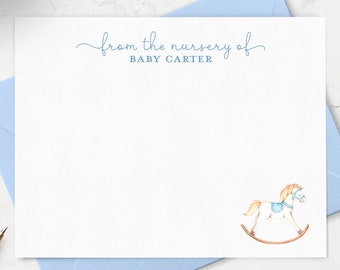 Baby Boy Note Cards | Etsy