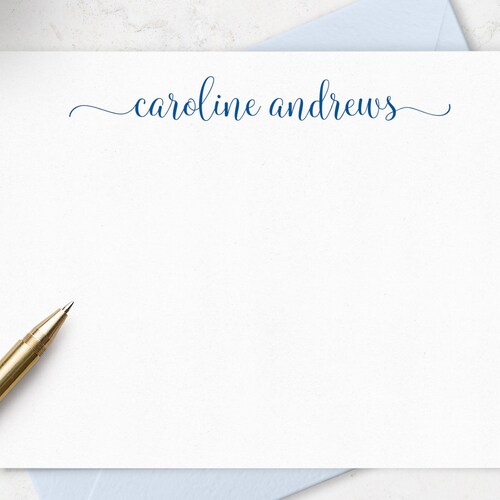 Personalized Stationery for Women Custom Stationary | Etsy