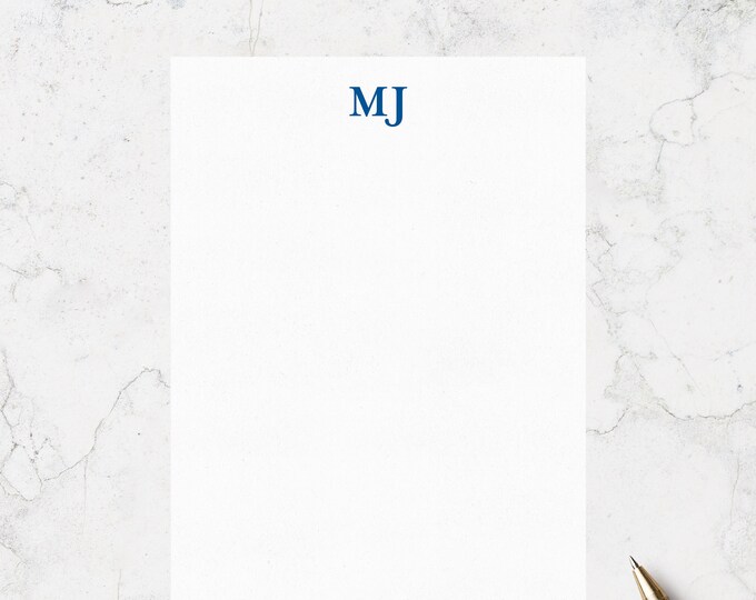 Personalized Notepad, A Note From Elegant Script Notepad, Calligraphy ...