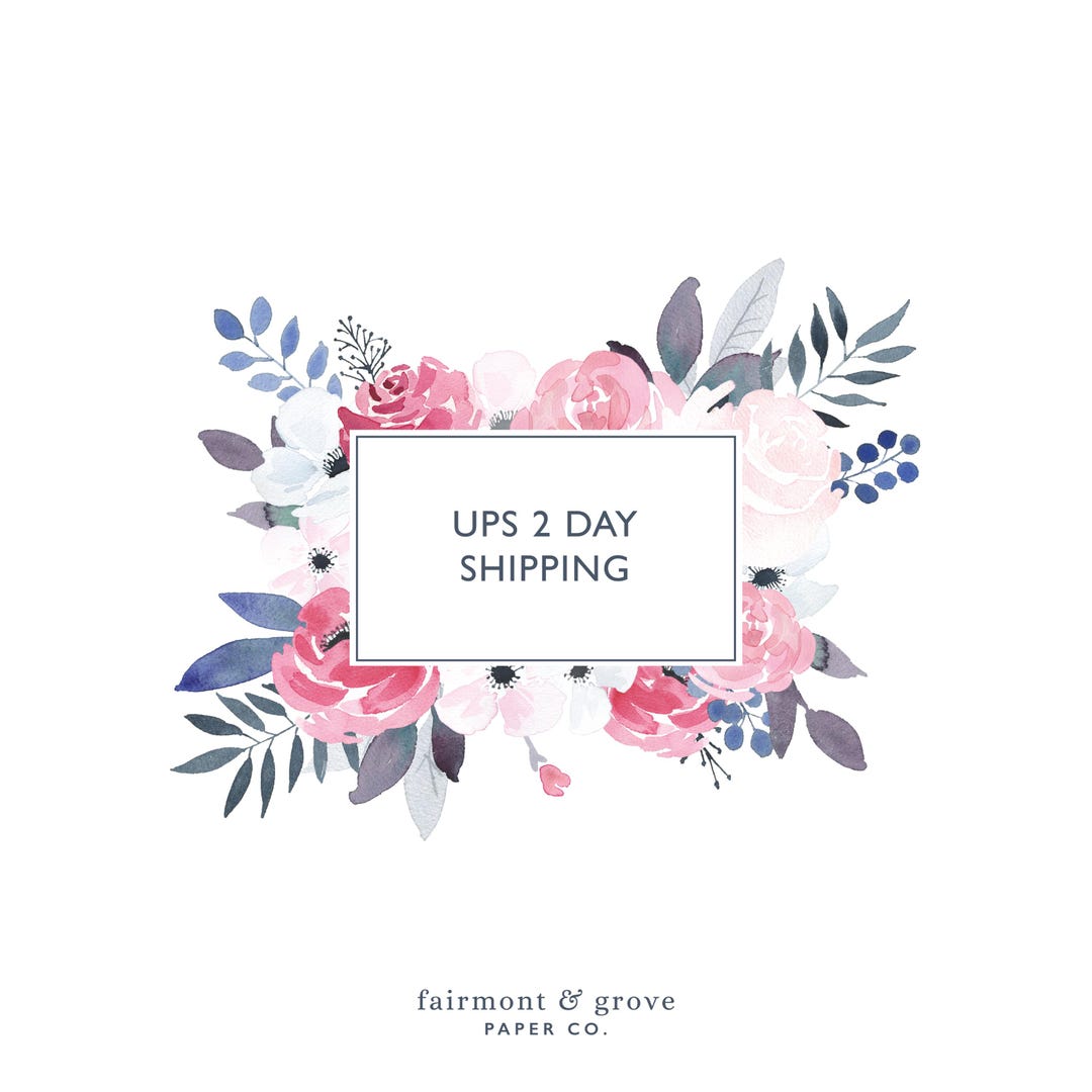 Purchase UPS 2 Day Shipping - Etsy