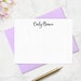 Personalized Note Cards & Envelopes Set Boxed Stationery Set - Etsy