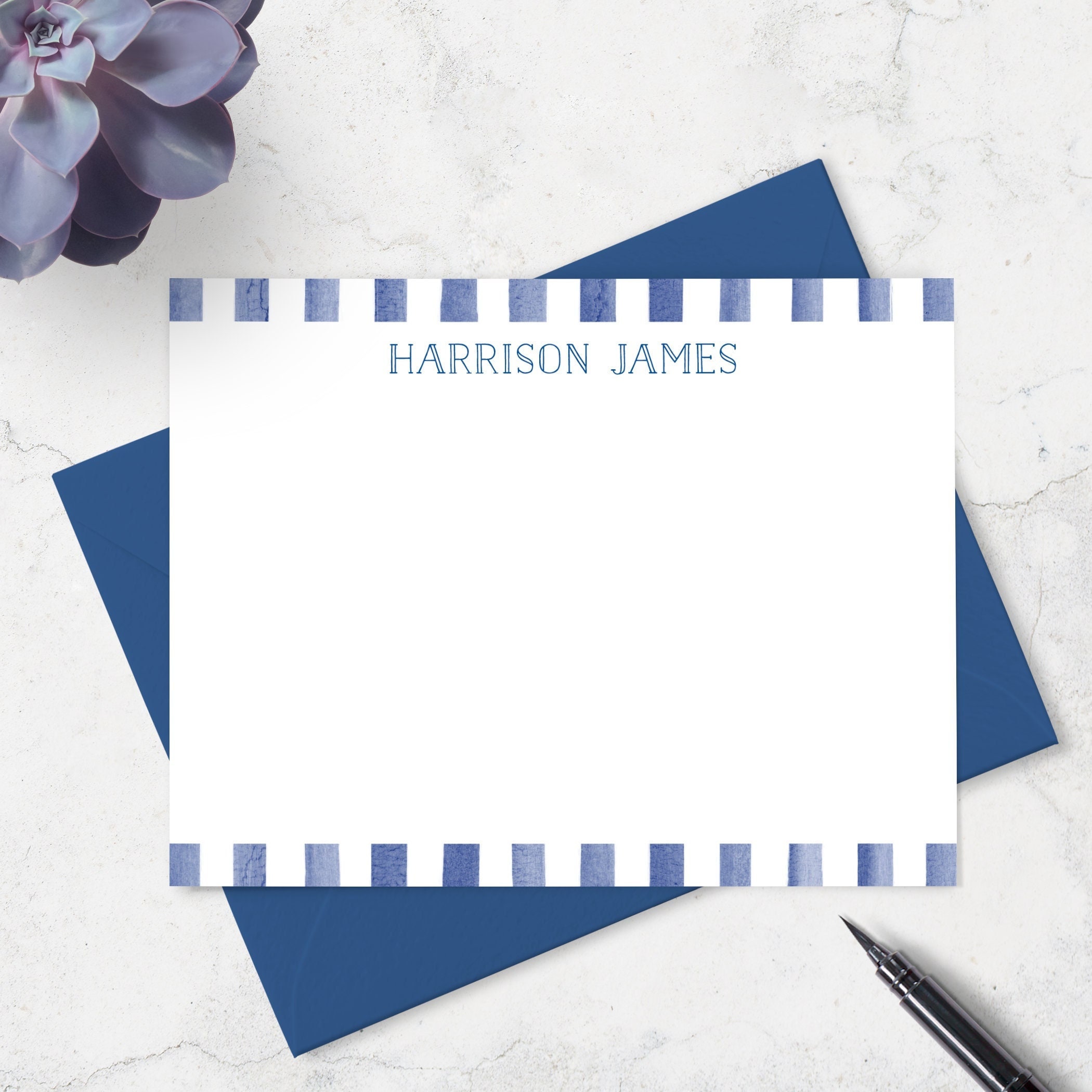 Note Cards for Boys Personalized Notecard & Envelope - Etsy