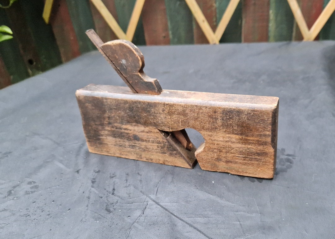 Antique Wooden Hand Planer ~ Rebate Plane ~ Antique Tool ~ Wood Plane ...