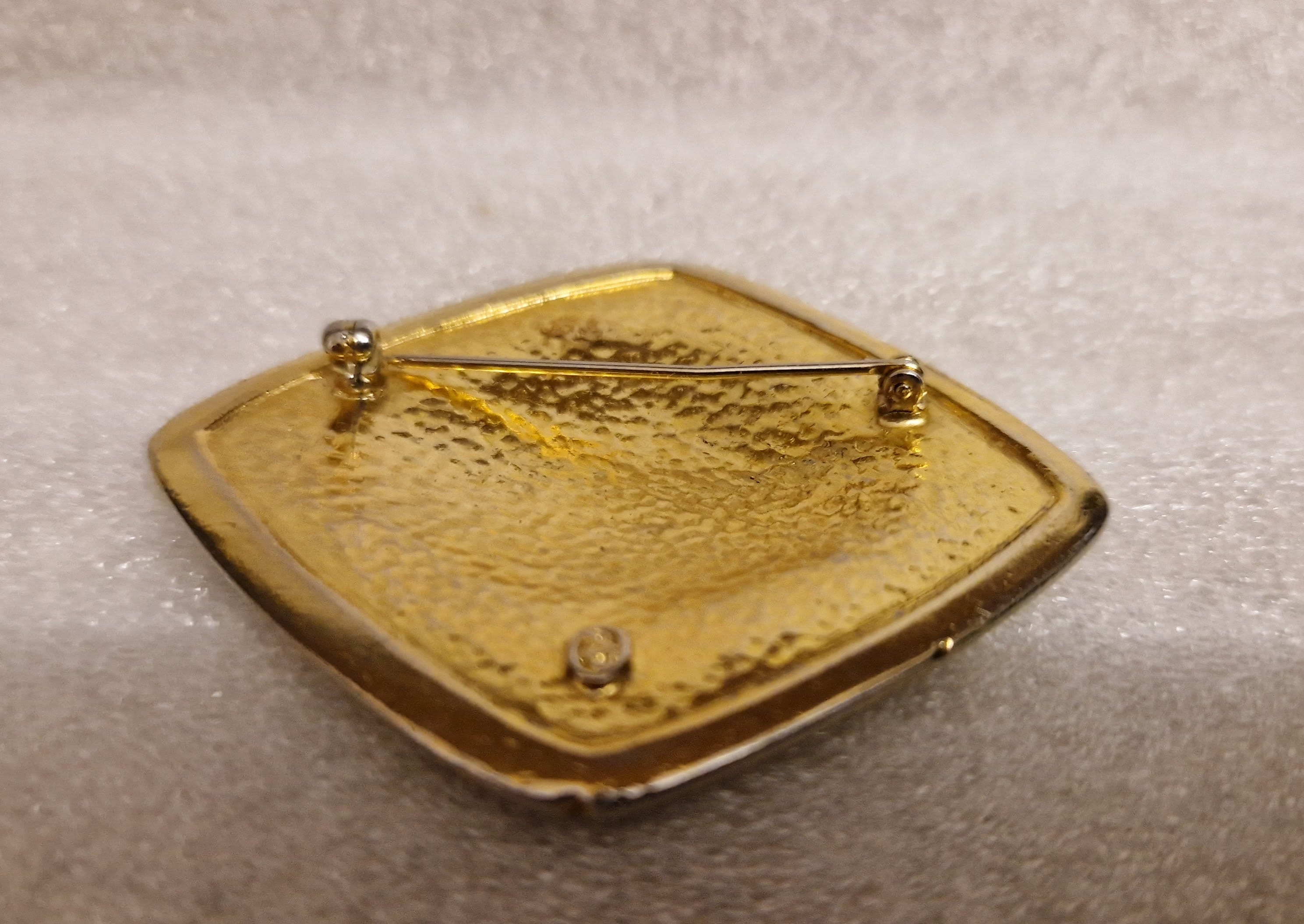 Rare Vintage BERGDORF GOODMAN BG Gold Tone/silver Tone Ornate Brooch ...