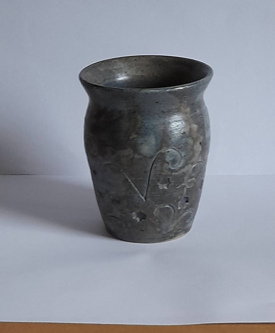 Vintage Stoneware Pottery Vase ~ Signed AB ~ Alan Brough? ~ Decorative ...