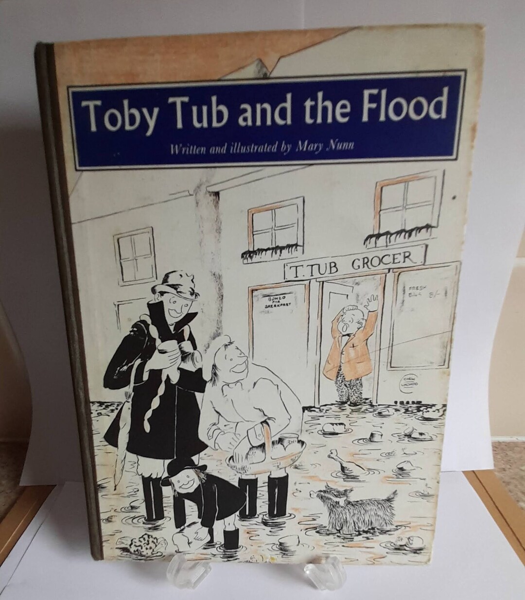 Rare Vintage First Edition of TOBY TUB and the FLOOD by Mary Nunn ...
