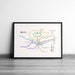Doctor Who Tube Map – A3 Art Print - Etsy UK
