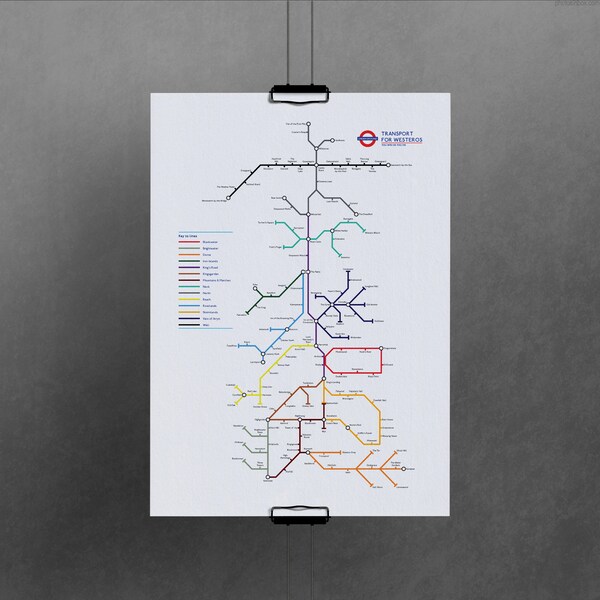 Doctor Who Tube Map A3 Art Print - Etsy UK