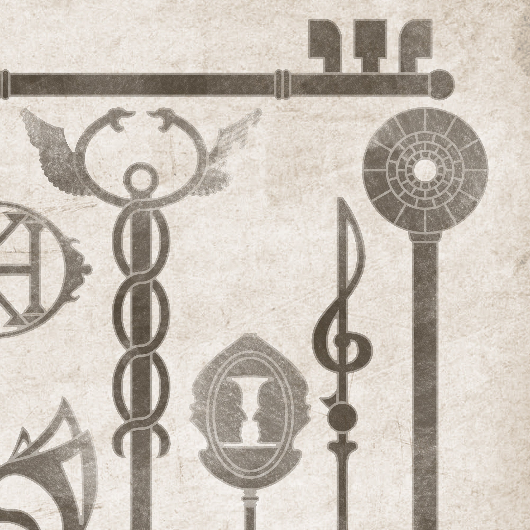 The Keys of Keyhouse – A3 Art Print - Etsy