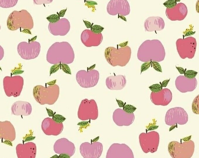 Heather Ross Kinder Pink Apples Oop Htf Rare FQ Cut or More - Etsy