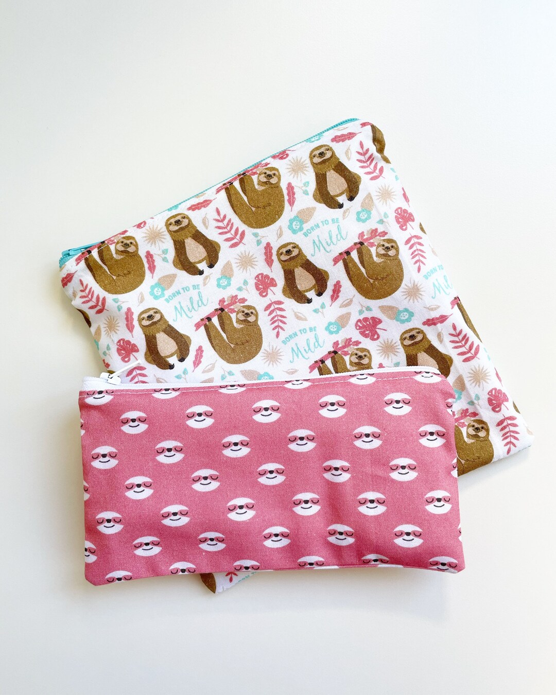 Reusable Earth Friendly Litter Less Snack Sandwich Zippered Bag Set ...