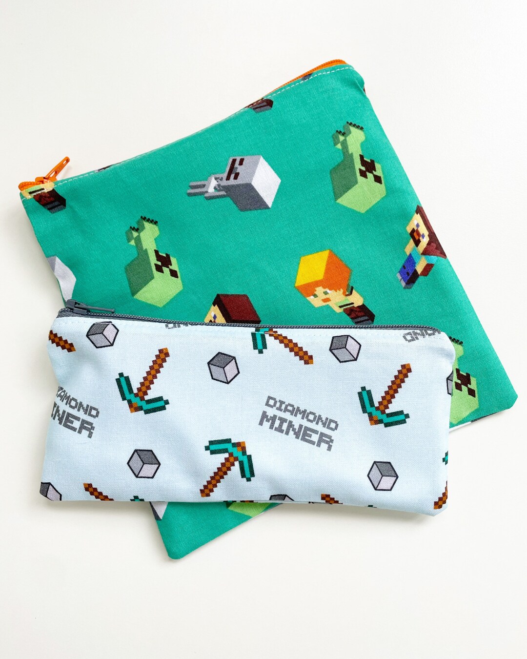 Reusable Earth Friendly Litter Less Snack Sandwich Zippered Bag Set ...