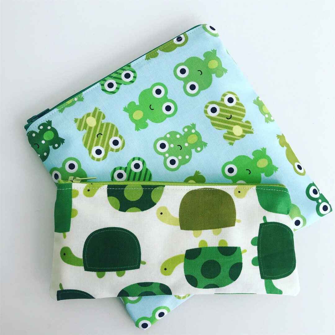 Reusable Earth Friendly Litter Less Snack Sandwich Zippered Bag Set ...