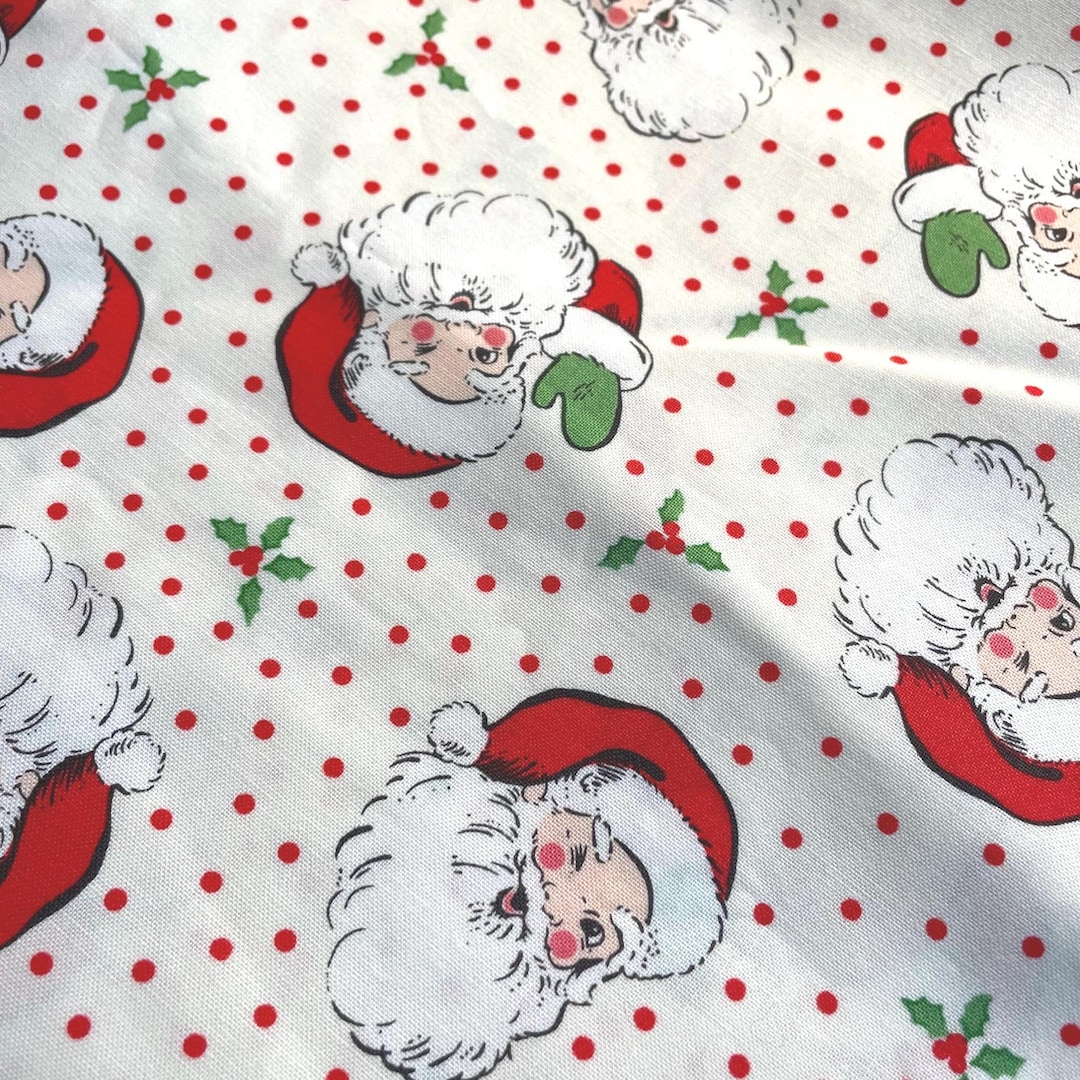 FQ Rare Swell Santa Fabric by Urban Chiks for Moda OOP HTF - Etsy