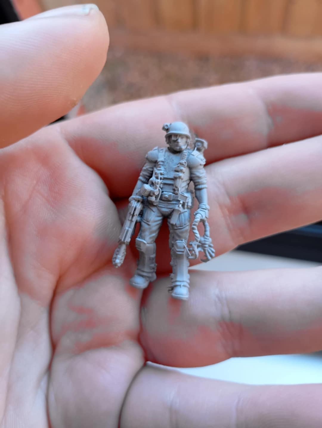 32mm Sci-fi Miniatures, Alien Colonial Marines, Pvt Michael Brown, 12k ...