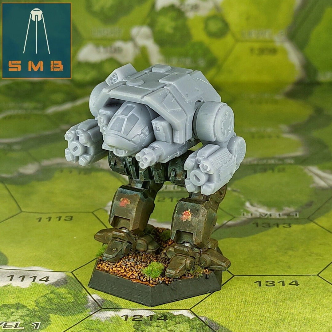6mm Scale/battletech Alternative, Assault Daishi, Tabletop, Mecha - Etsy