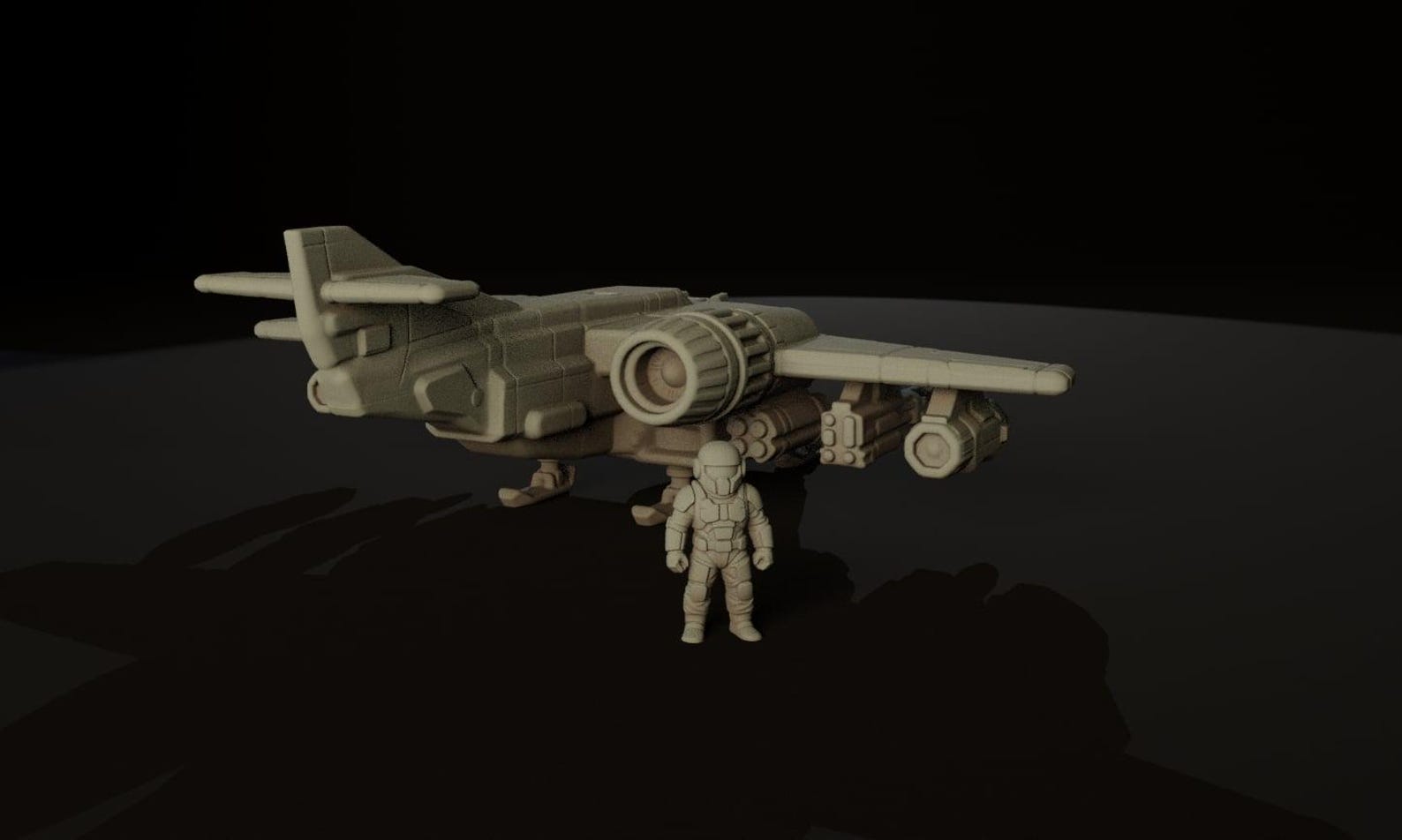 6mm Mecha Museum, Maghar Gunship, Tabletop Games, Mecha, Miniatures ...