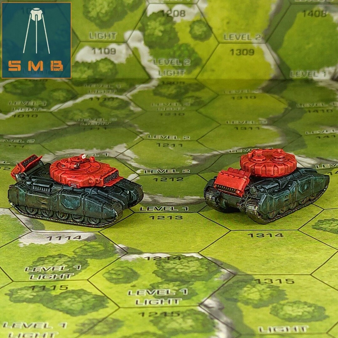 Escala de 6 mm/battletech alternativa x2 vehículo de ataque Sturmf ...