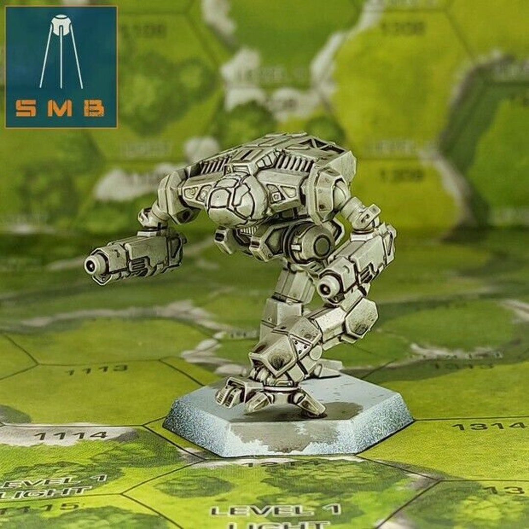 6mm Scale Mecha Museum, Medium Mech, Pounchik, Robowars, Robots, Big ...