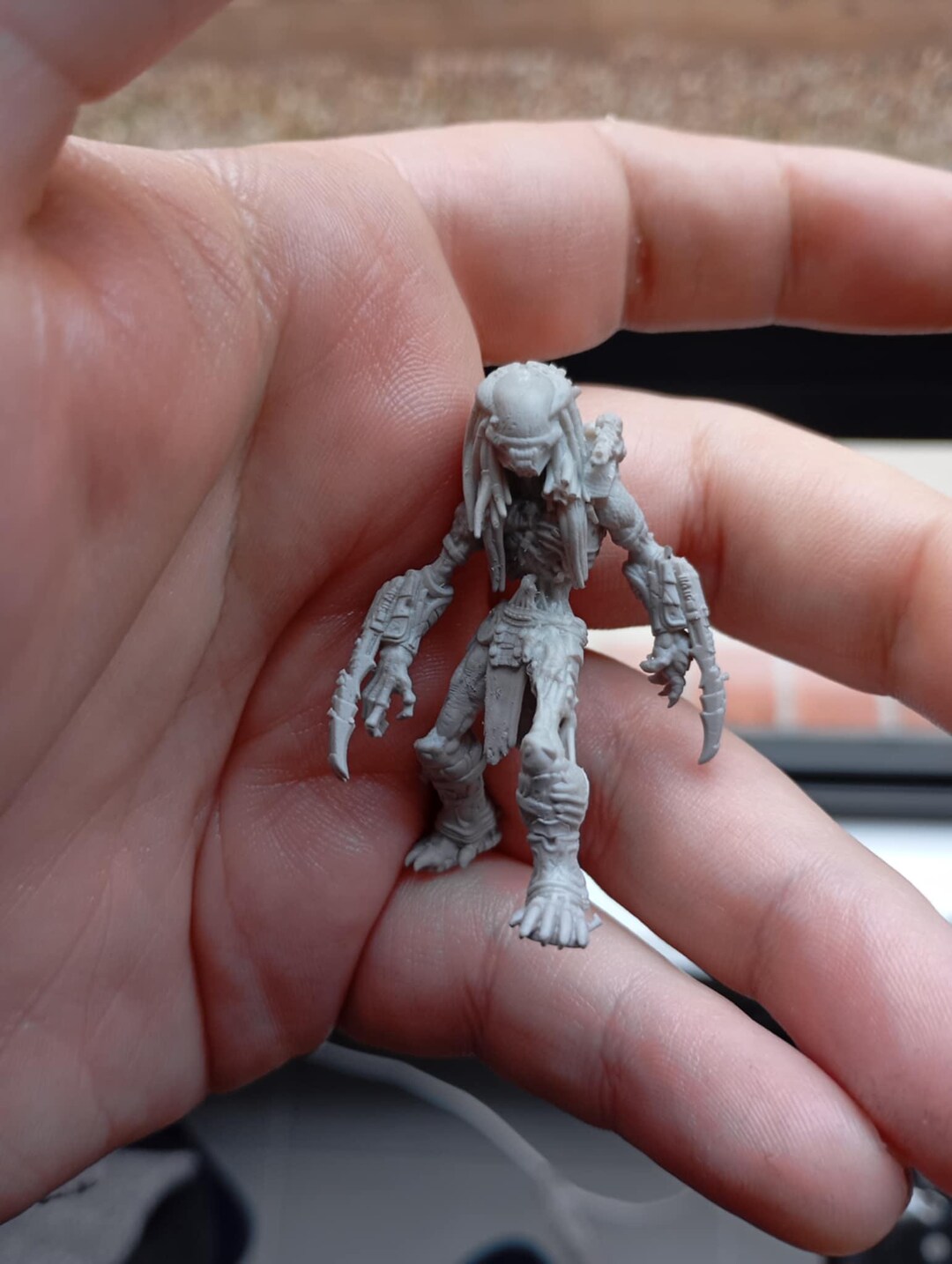 32mm Sci-fi Miniatures, Xeno Zombie Skull Hunter, Miniatures, Wargaming ...