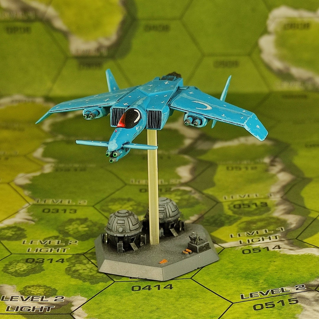 6mm Battletech Alternative, Boba Aircraft X2, Mecha, Miniatures ...