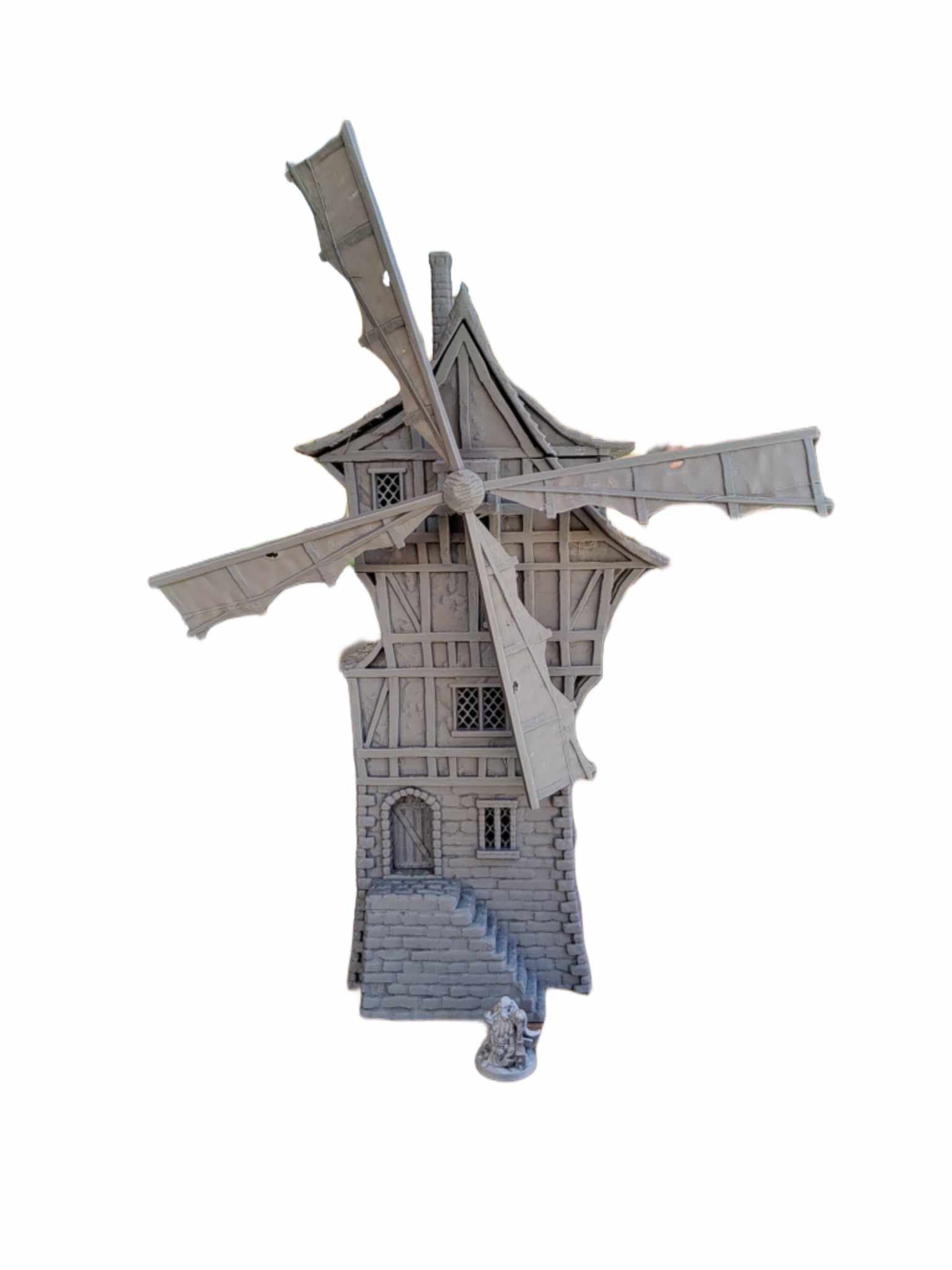 28mm Large Windmill House, Tabletop Terrain, Scenery - Etsy