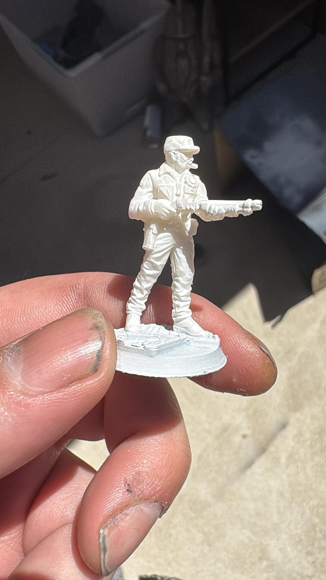 32mm Sci-fi Miniatures, Colonial Marshal 02, Tabletop Games, Aliens ...