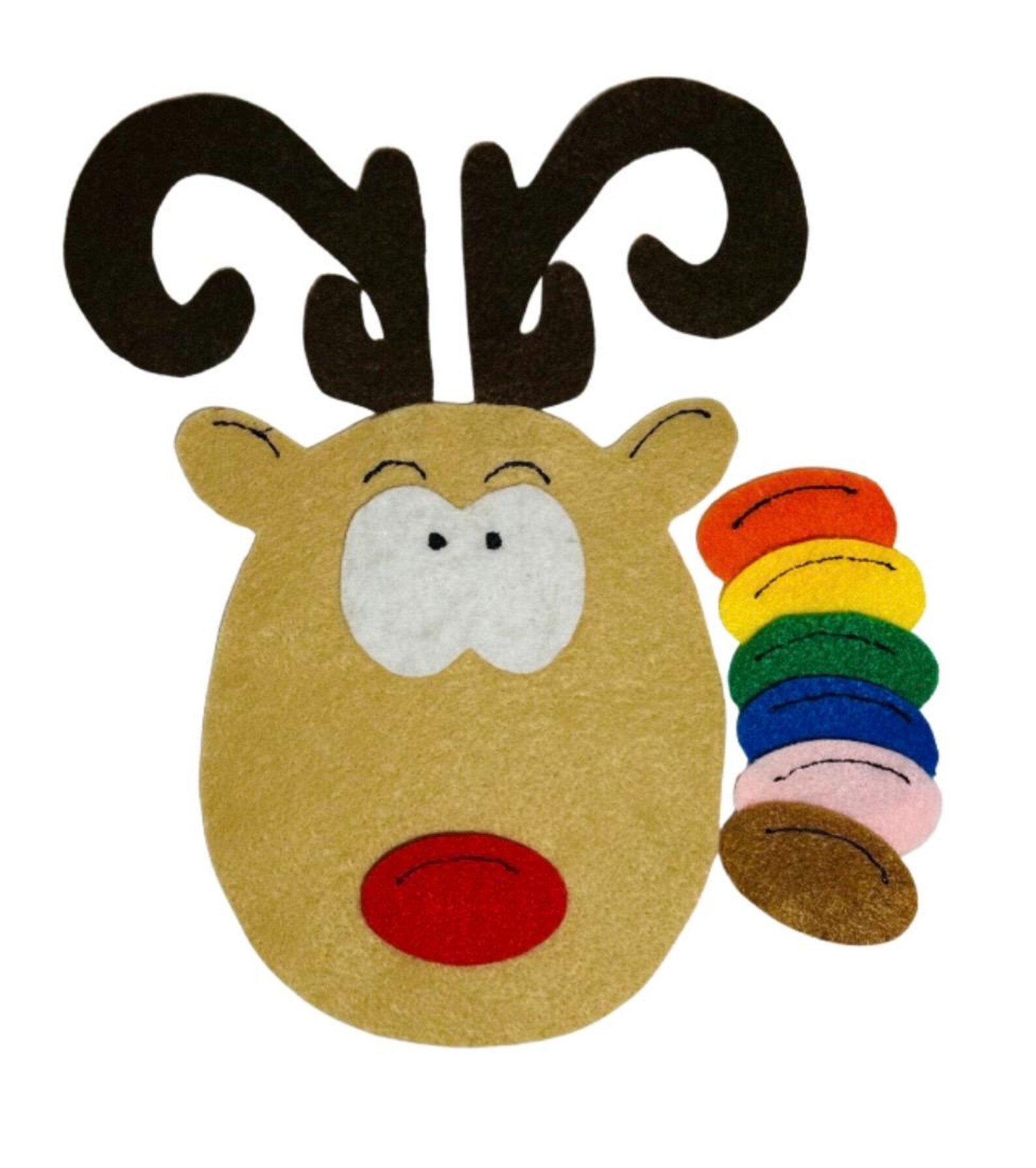 Rudolph, Rudolph Felt Board Story - Etsy