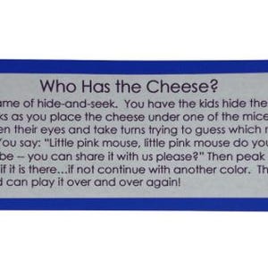 Who Has the Cheese Felt Board Story - Etsy