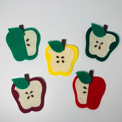 Felt Board Story Apple Song for Kindergarten Preschool | Etsy