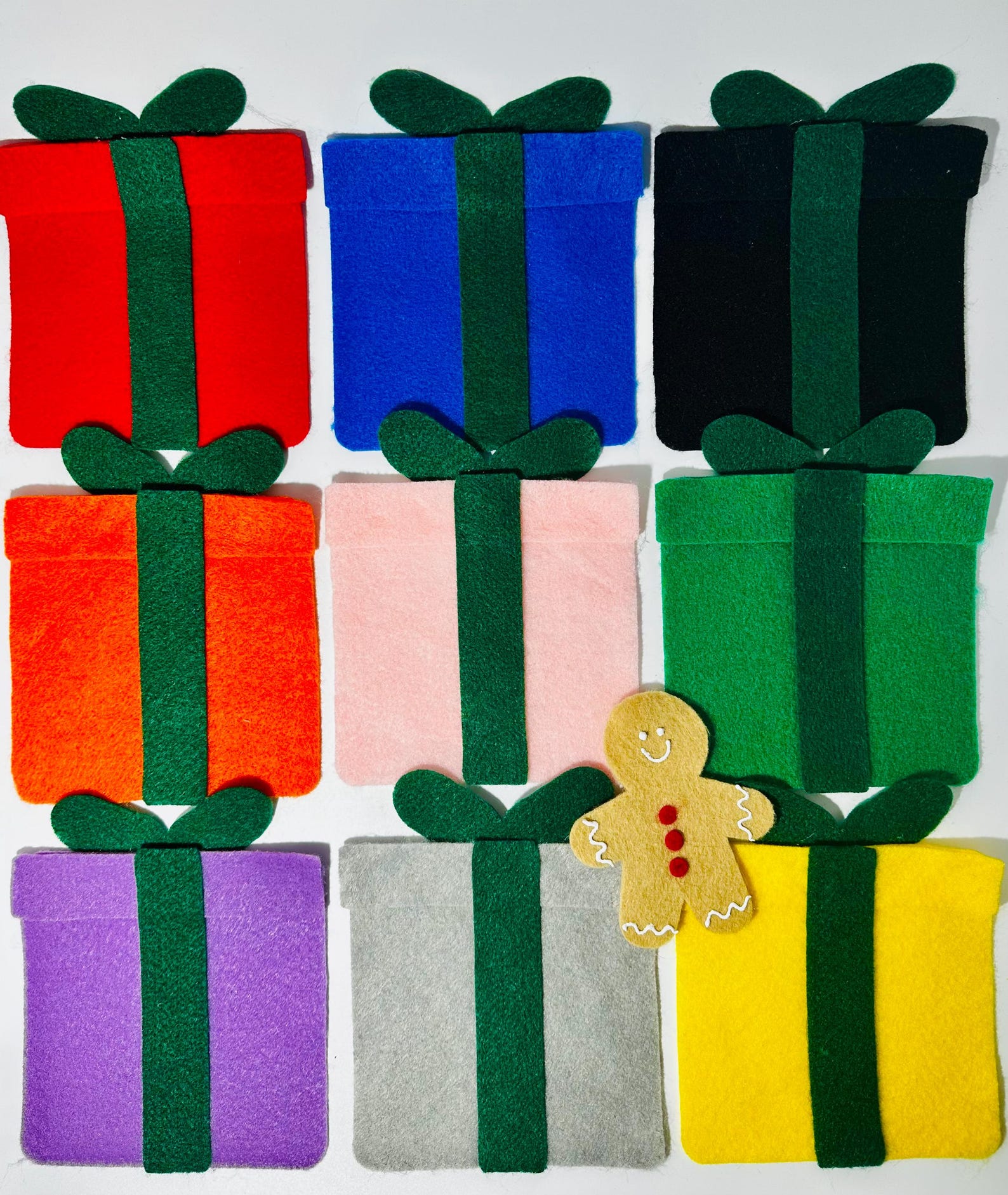 Gingerbread Man Hide and Seek Flannel Felt Story - Etsy