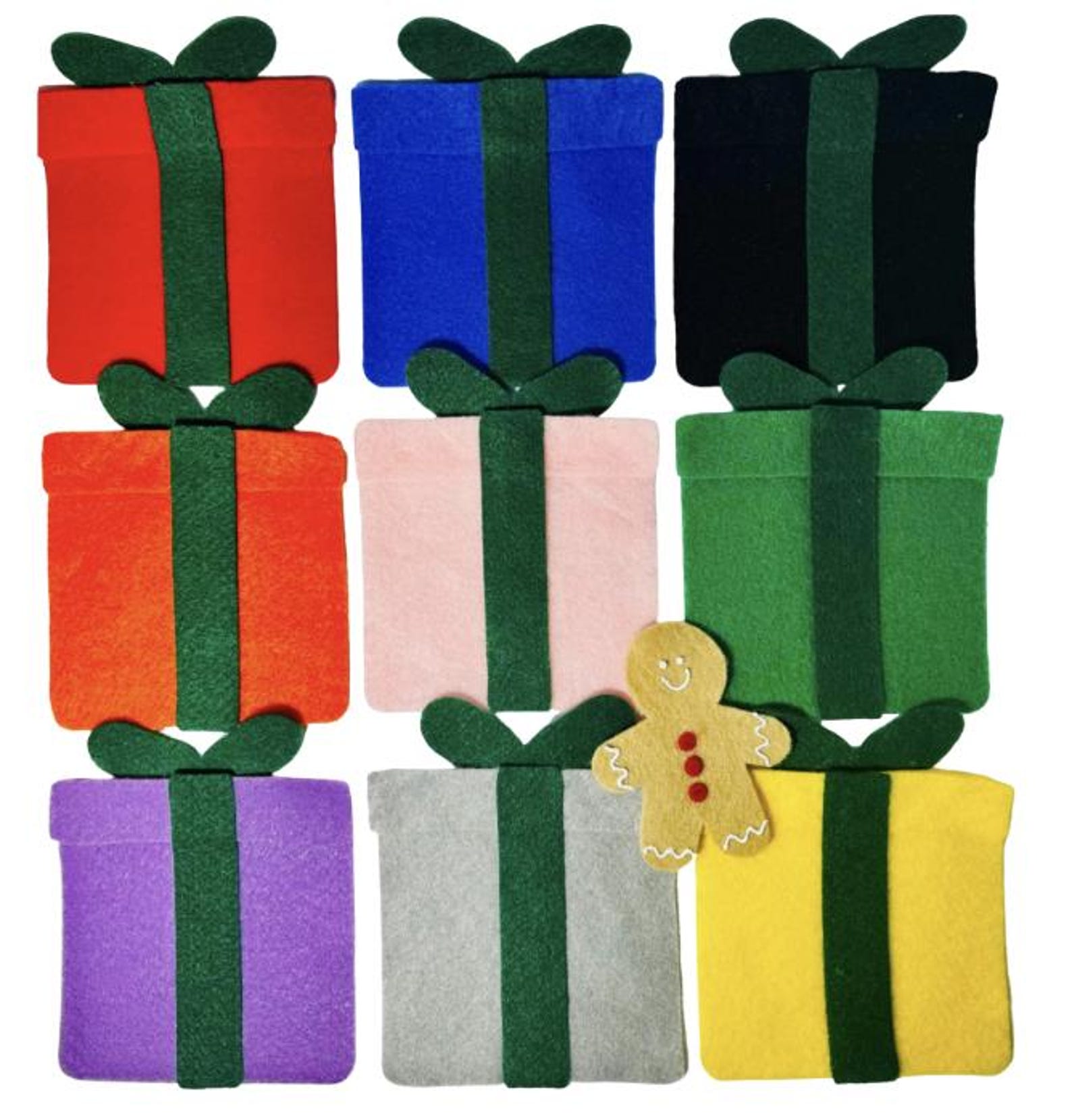 Gingerbread Man Hide and Seek Flannel Felt Story - Etsy