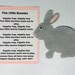 Five Little Bunnies Felt Board Story - Etsy