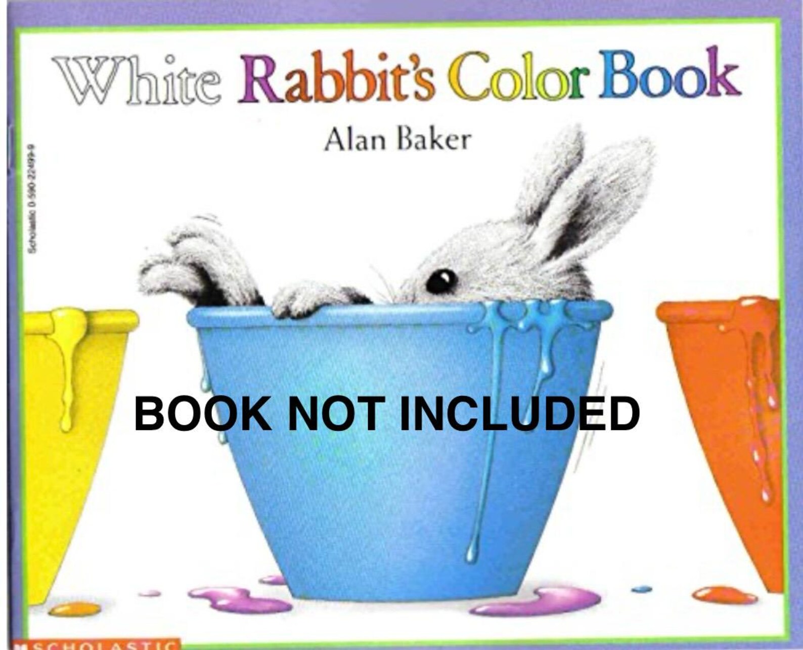 White Rabbit's Color Book Flannel Board Story - Etsy