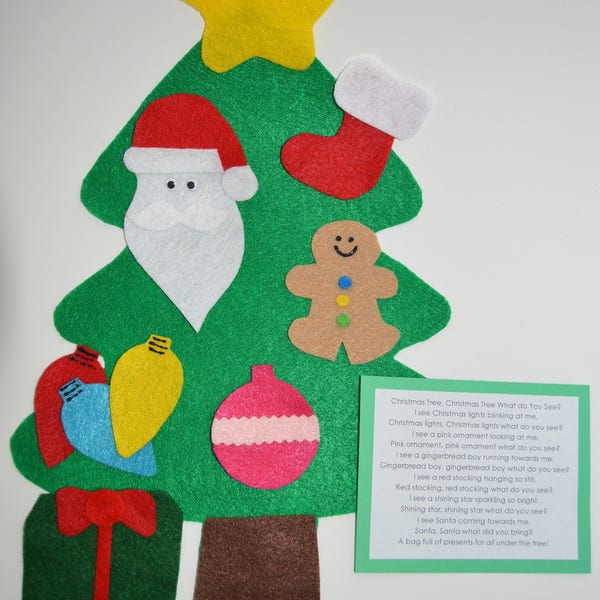 Felt Christmas Tree - Etsy